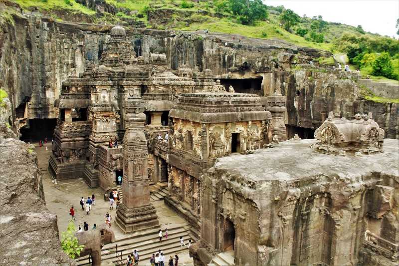 This Magnificent Indian Temple Was Carved Out Of A Single Rock Face