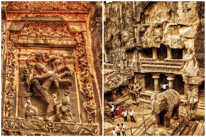 This Magnificent Indian Temple Was Carved Out Of A Single Rock Face